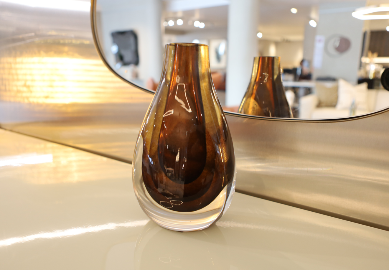 Eden Column Moulded Glass Sculpture | Sculptural Décor